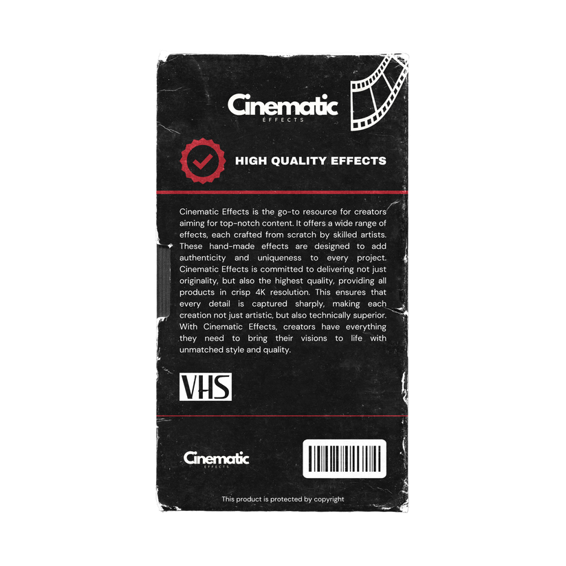 Cinematic Video Effects for your content ! – Cinematic Effects